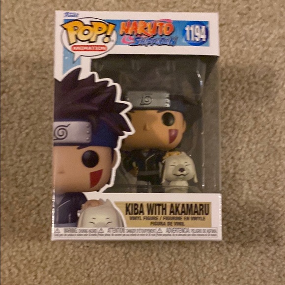 Funko | Toys | Funko Naruto Shippuden Kiba With Akamaru Vinyl Figure ...